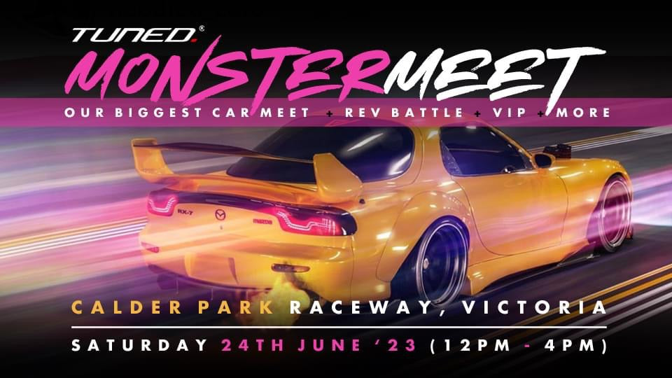 Tuned. MONSTER MEET Meet (VIC) - Trader Fee – Tuned. Shop